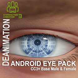 ANDROID EYE PACK | 3D Animation Made Simple