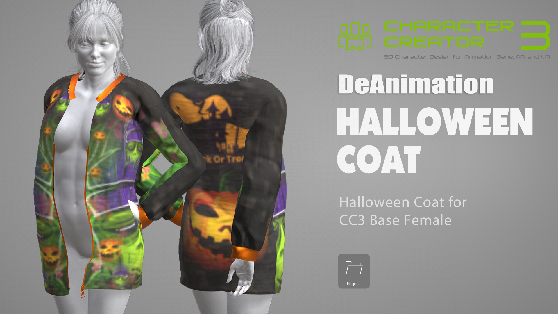 HALLOWEEN COAT | 3D Animation Made Simple