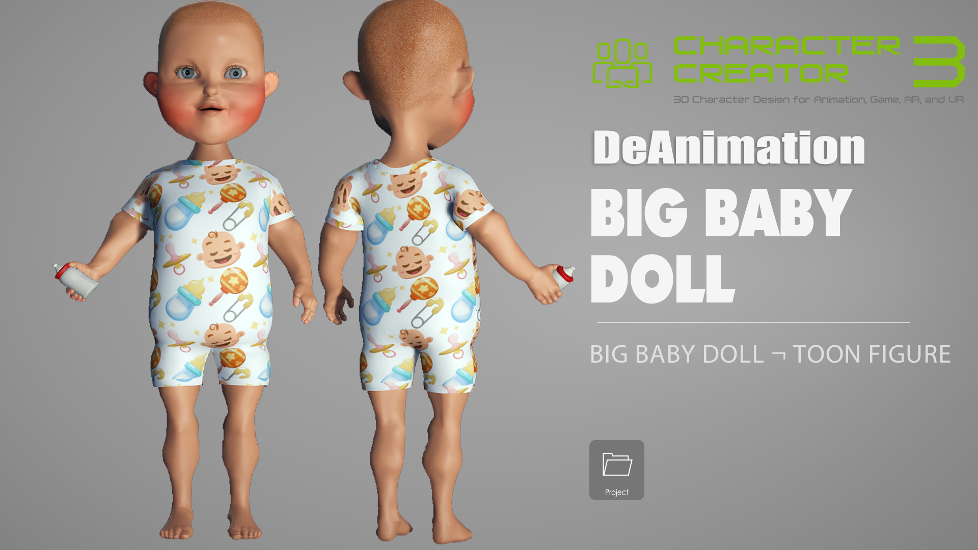 BIG BABY DOLL | 3D Animation Made Simple