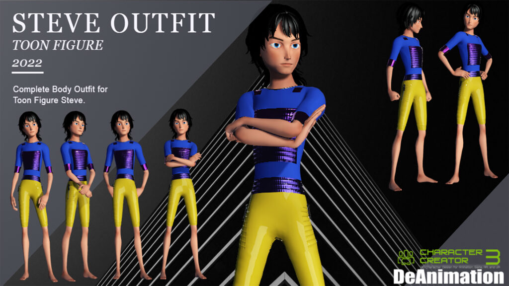 STEVE OUTFIT | 3D Animation Made Simple