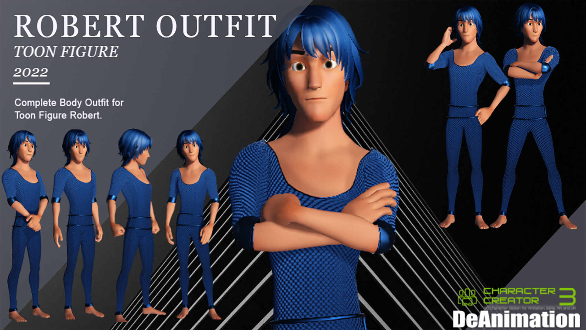 ROBERT OUTFIT | 3D Animation Made Simple